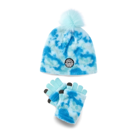 Justice | Accessories | Justice Girls Leopard Print Faux Shearling ...